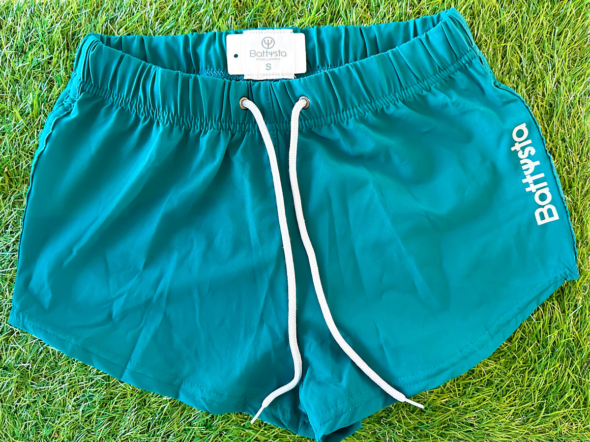 Emerald pool shorts | BATTYSTA | SHORTS | OUTFAIR